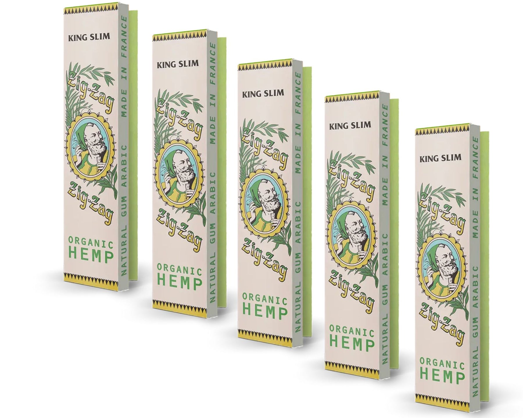 Zig-Zag Vintage Organic Hemp King Slim | Zig-Zag