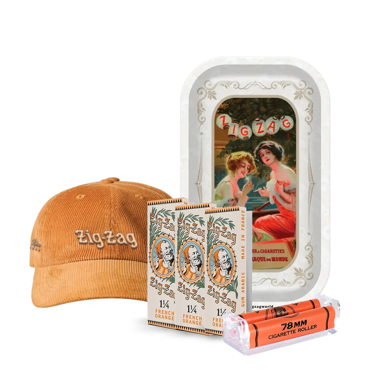 Zig-Zag Vintage French Orange Bundle | Zig-Zag