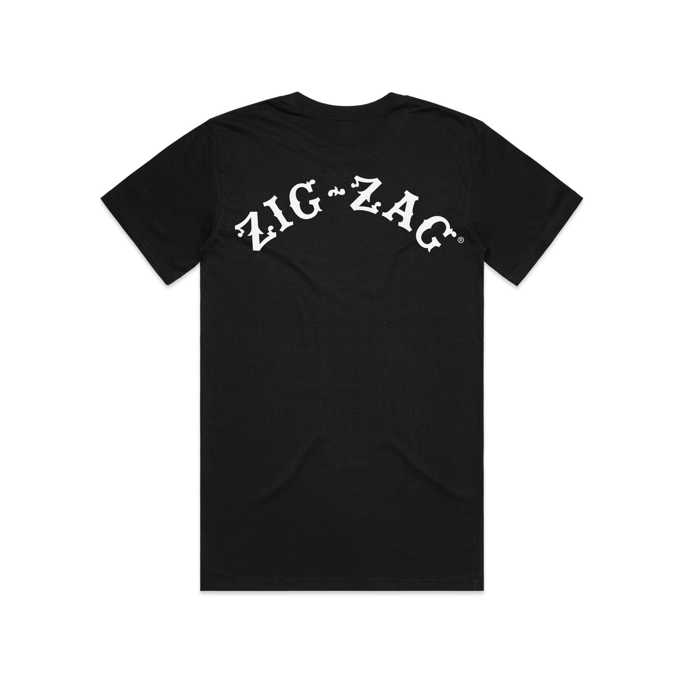 Zig-Zag Black Logo T-Shirt | Zig-Zag