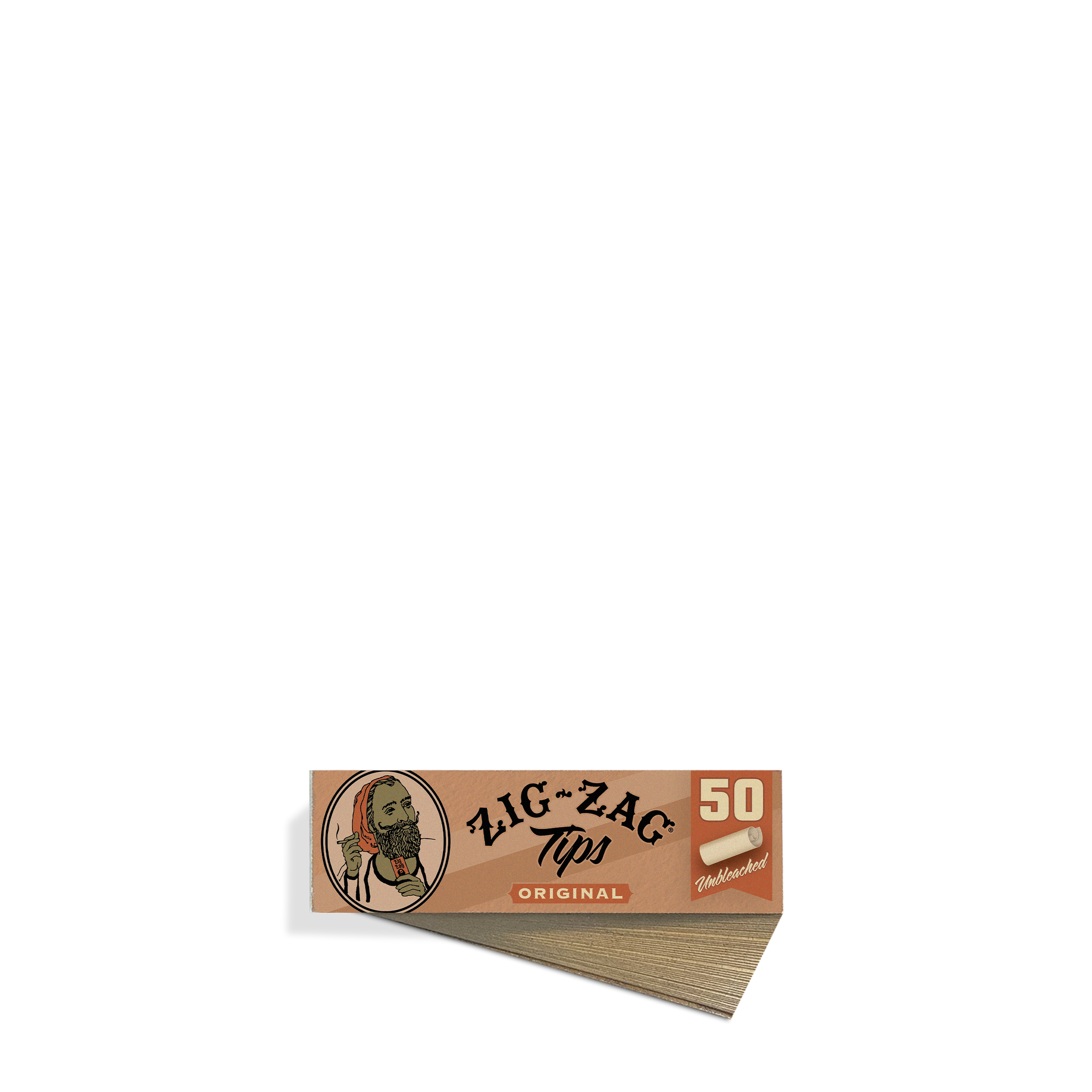 Natural Rolling Paper Filter Tips | Zig-Zag